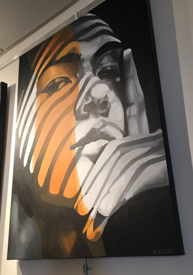 Repressed: Student Angela Stout’s portrait series shows the “color” in ...