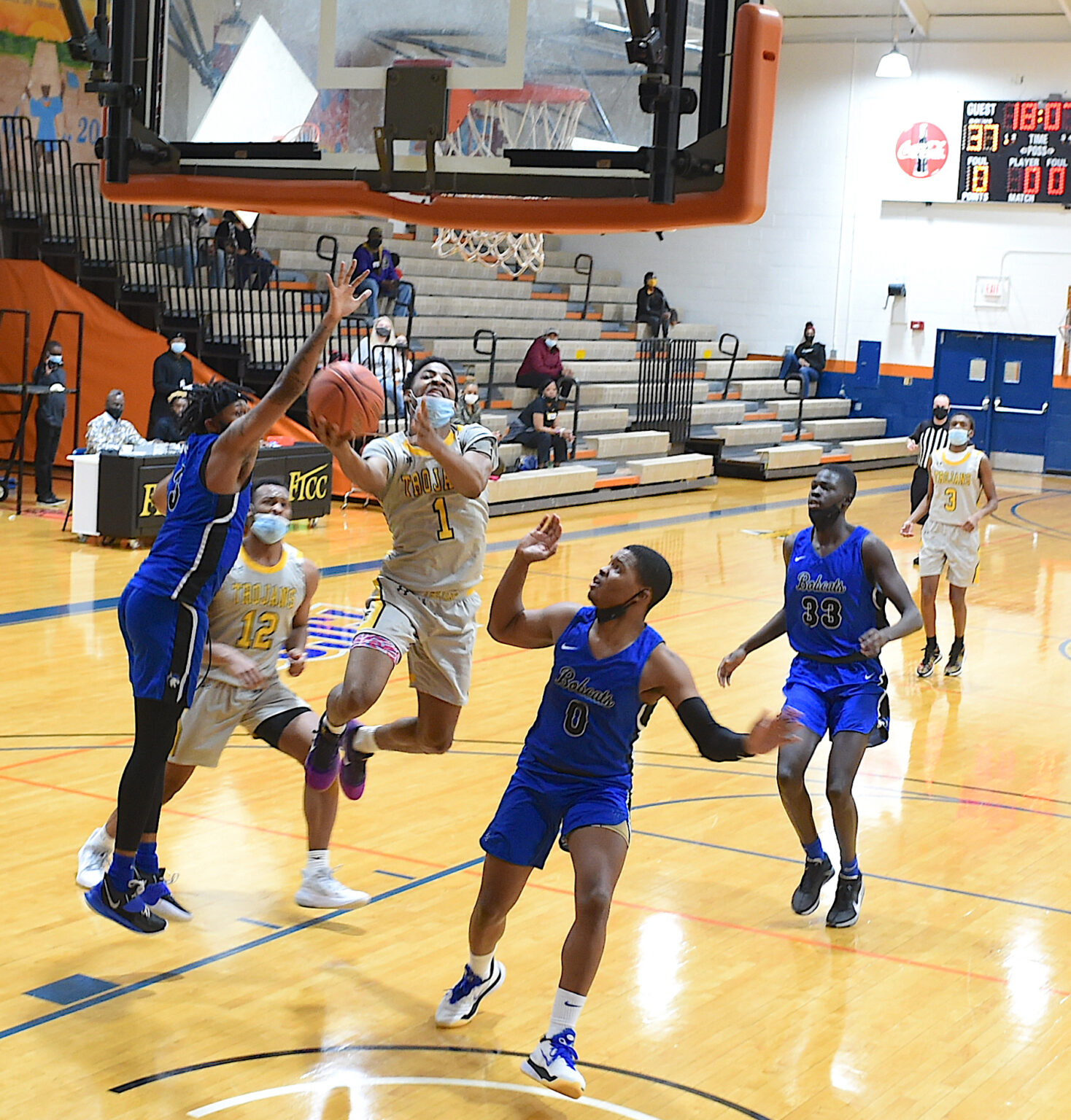 Men's basketball: Trojans top Guilford Tech in return home ...