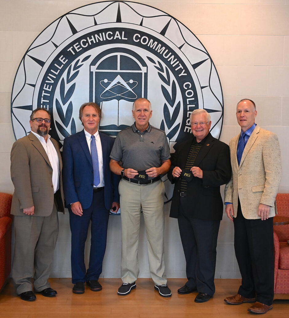 Sen. Thom Tillis gets close-up of cybersecurity defense at FTCC ...