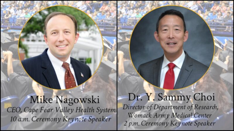 FTCC welcomes healthcare leaders Nagowski, Choi as commencement speakers - Fayetteville ...