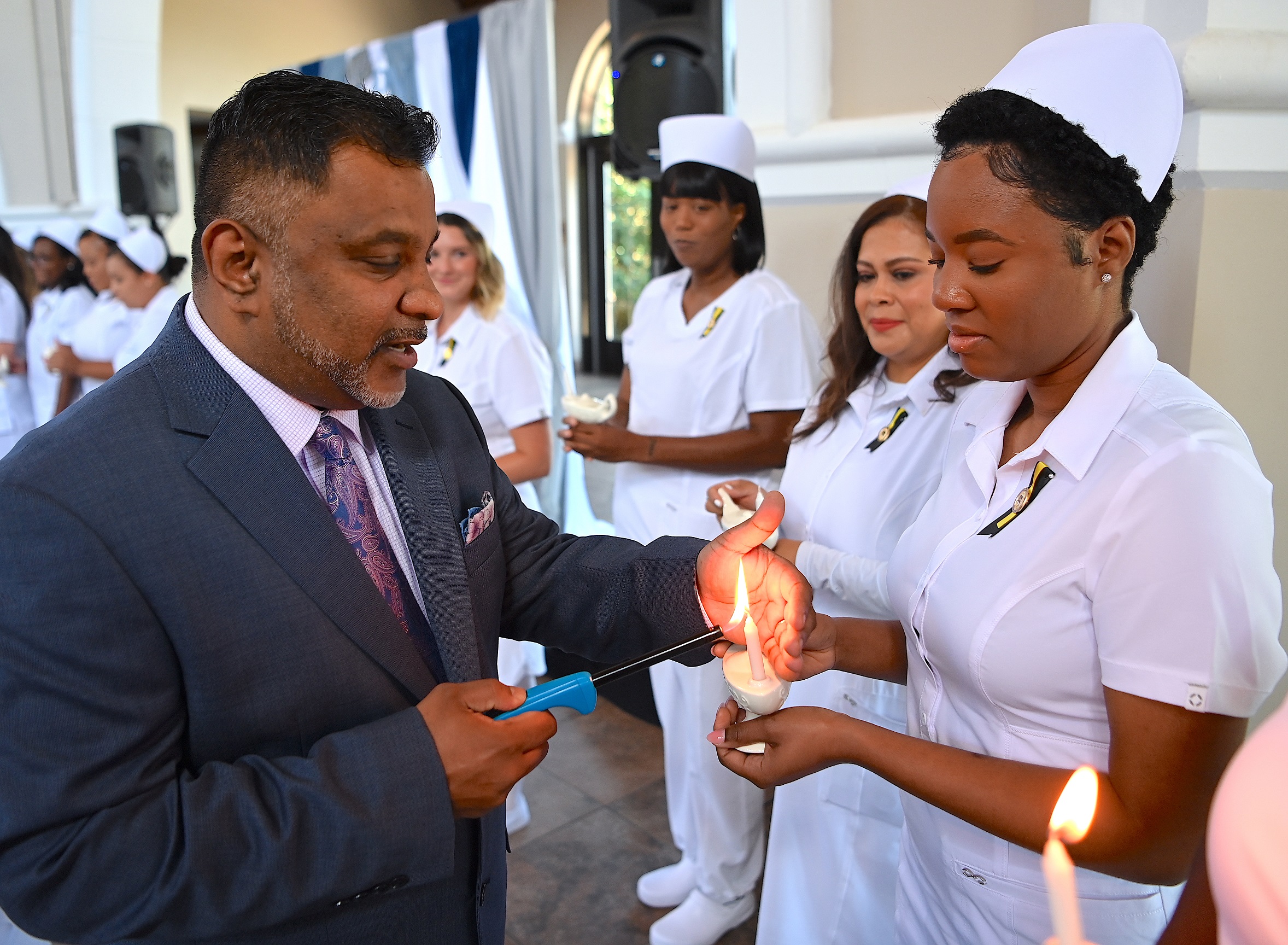 Photos: Practical Nursing pinning ceremony - Fayetteville Technical Community College