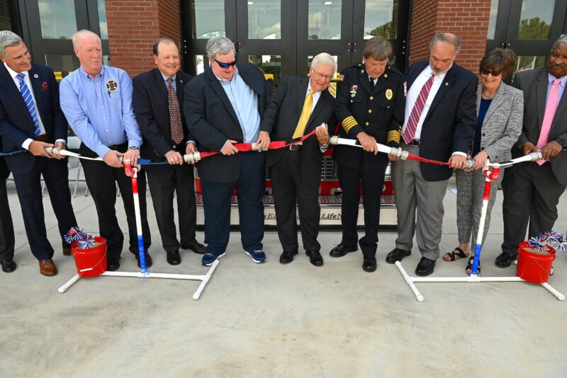 FTCC unveils Fire & Rescue Training Center with hose uncoupling ...