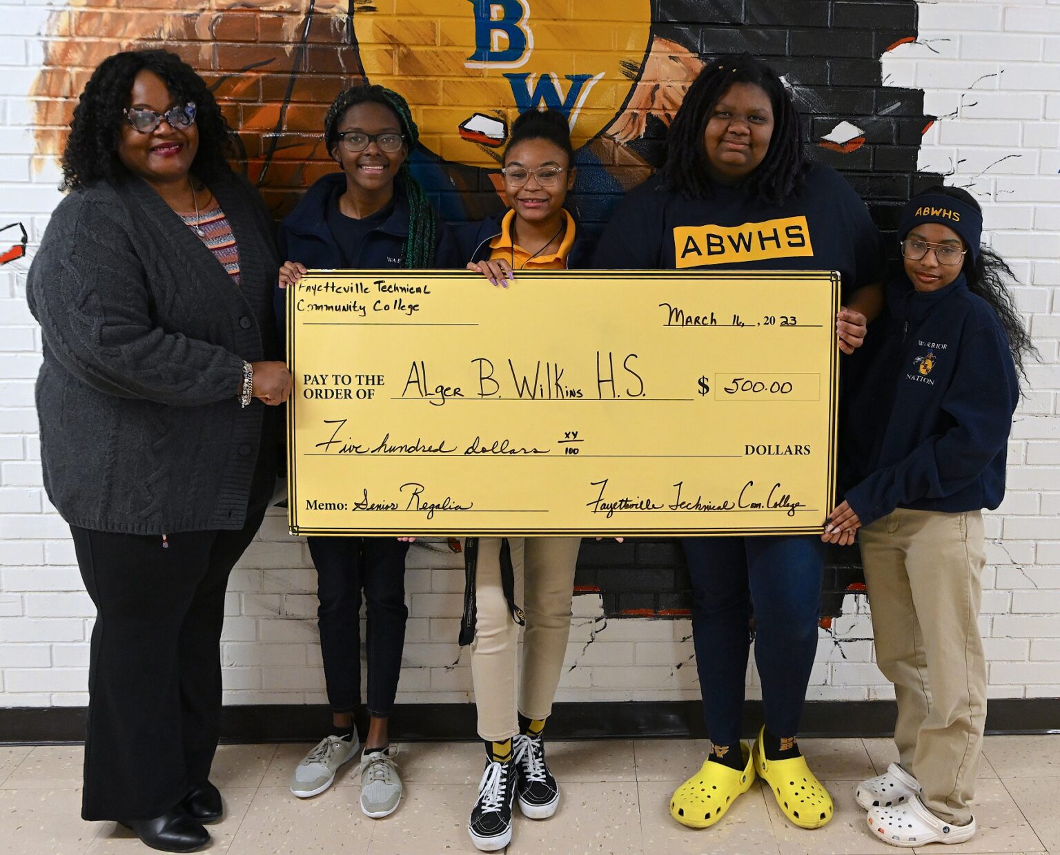 FTCC helps Sponsor A Senior at Alger B Wilkins High School ...