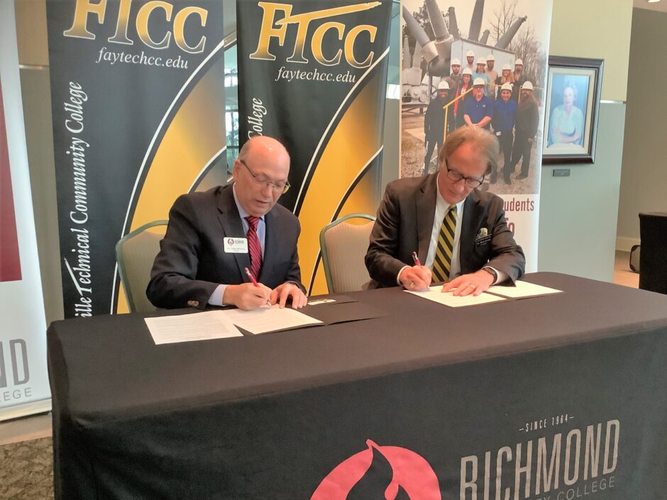 FTCC partners with Richmond CC for specialized training programs ...