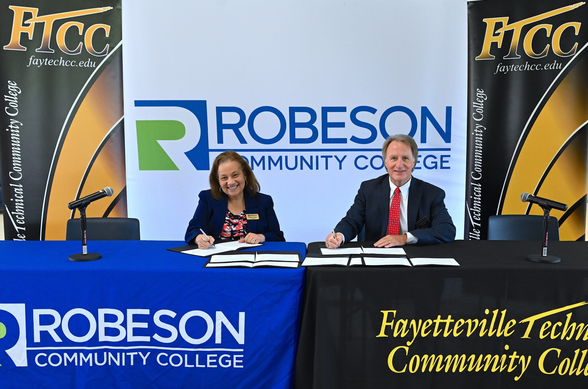 FTCC signs strategic regional partnership agreement with Robeson ...