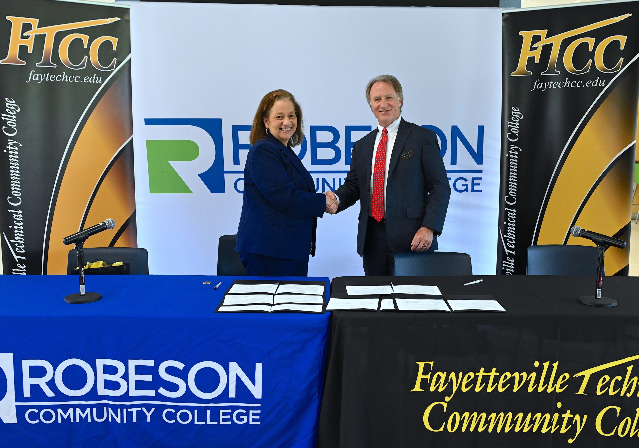 FTCC signs strategic regional partnership agreement with Robeson ...