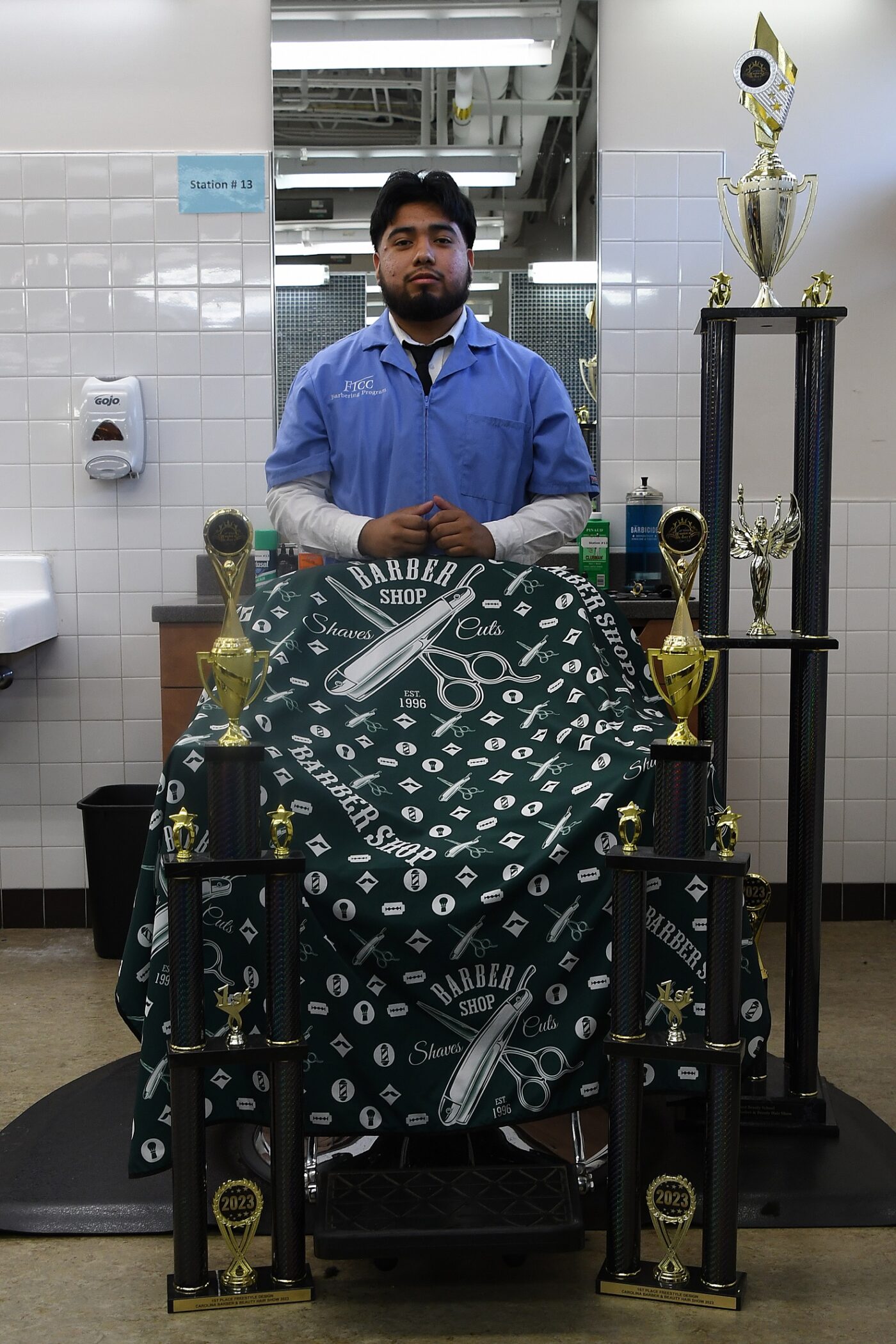 FTCC Barbering student takes top trophies at Carolina competition ...
