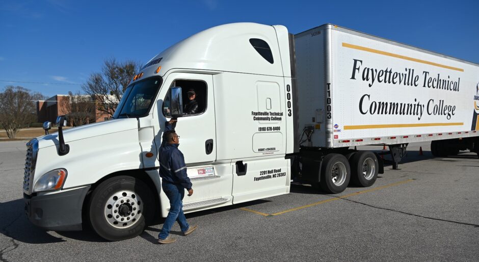 FTCC awarded $500,000 by Golden LEAF Foundation for truck driving pad ...