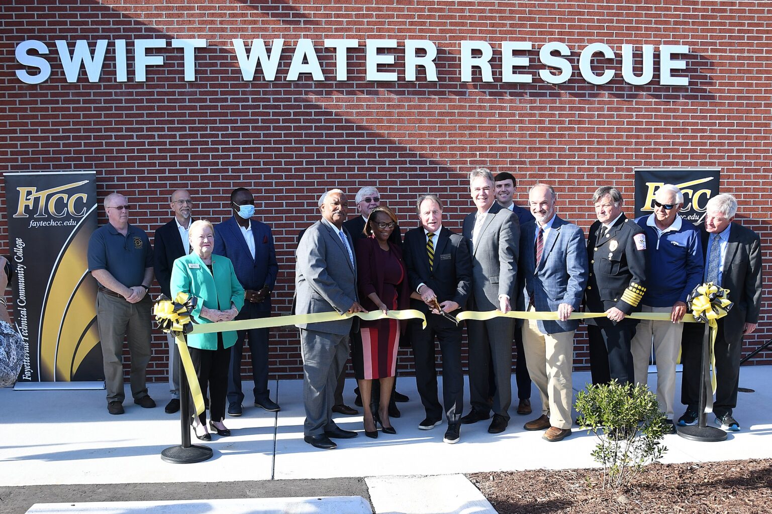 FTCC opens Swift Water Rescue Training Facility with ribbon-cutting ...