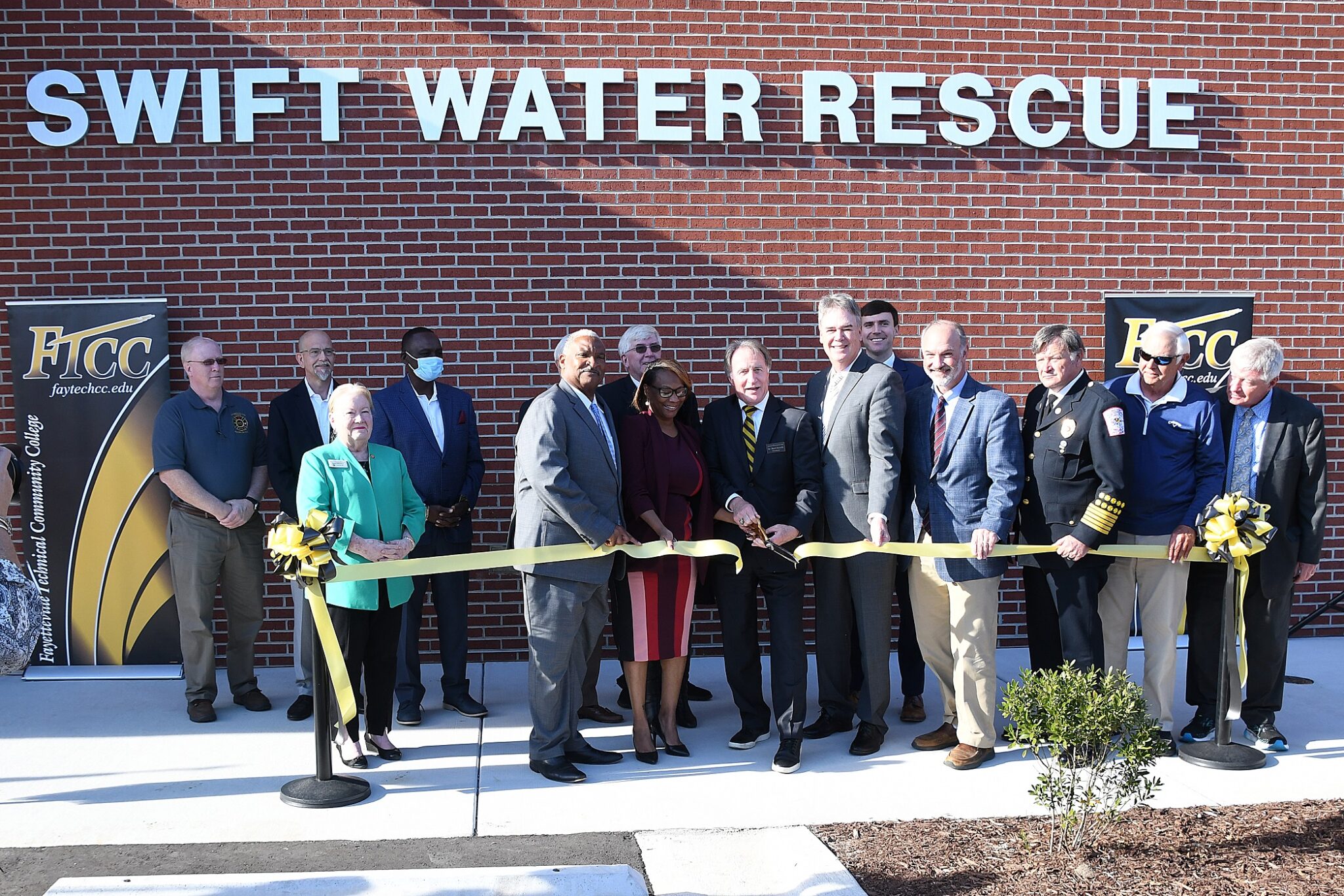 FTCC opens Swift Water Rescue Training Facility with ribbon-cutting ...