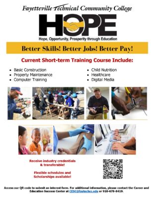 H.O.P.E. Re-connect - Fayetteville Technical Community College