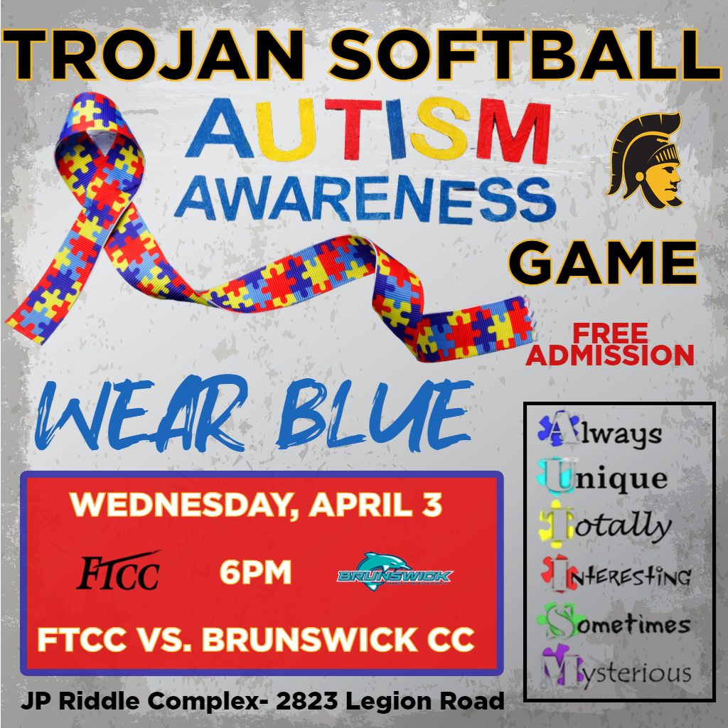 Softball Game (Home)- Autism Awareness Day - Fayetteville Technical ...