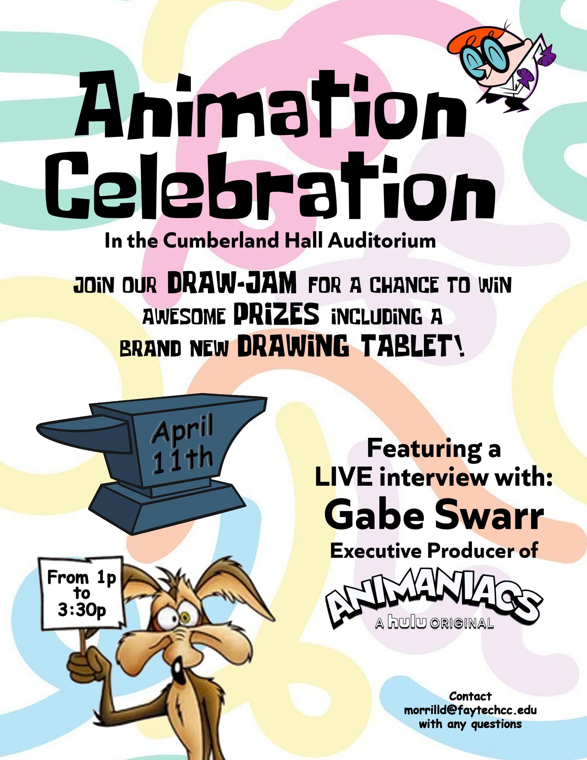 FTCC Fine Arts Presents - Animation Celebration - Fayetteville ...