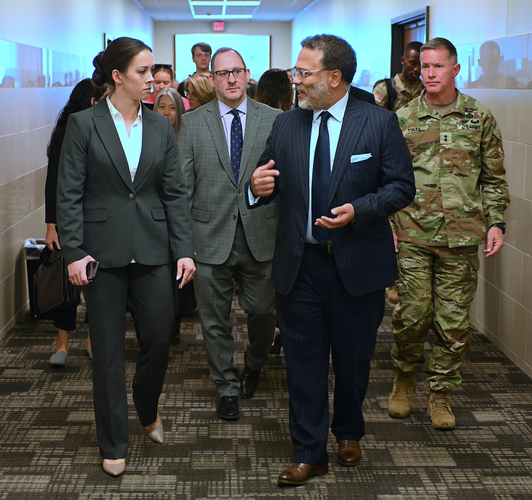 Photos: National Cyber Director Harry Coker Jr. visits FTCC - Fayetteville Technical Community ...