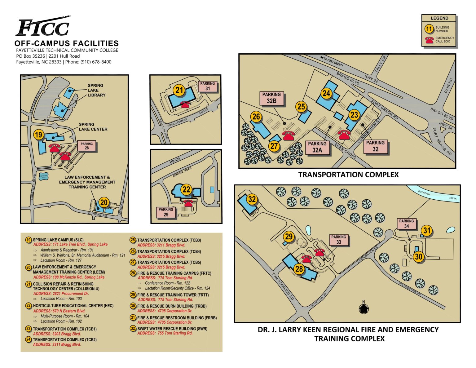 FTCC Campus - Fayetteville Technical Community College