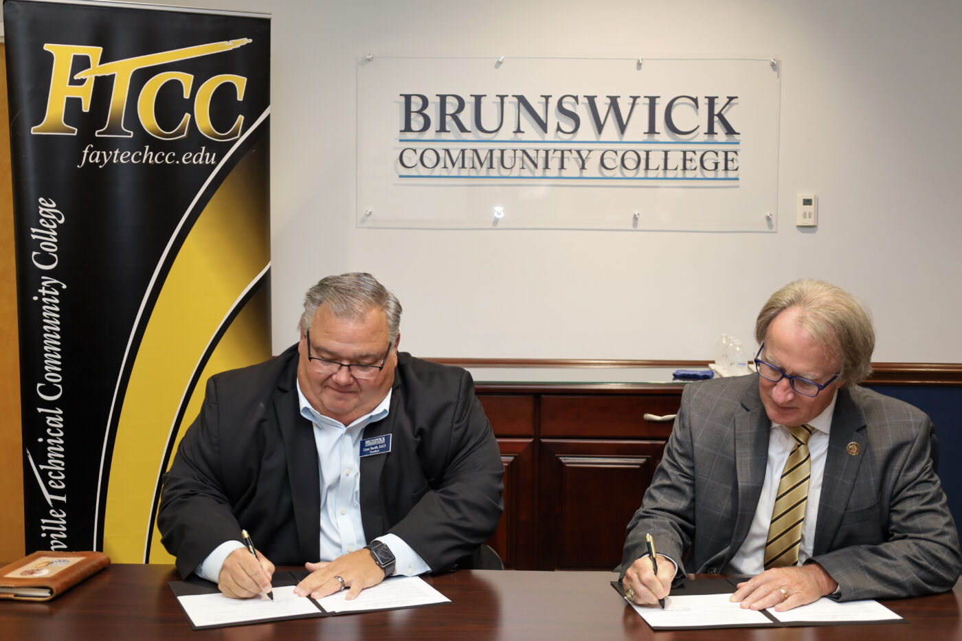 Fayetteville Tech and Brunswick Community College sign Funeral Service academic agreement ...