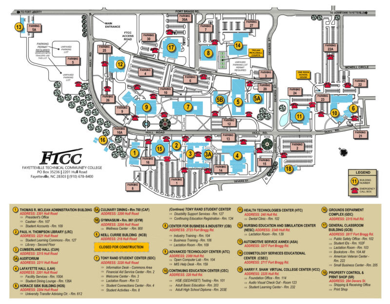 FTCC Campus - Fayetteville Technical Community College