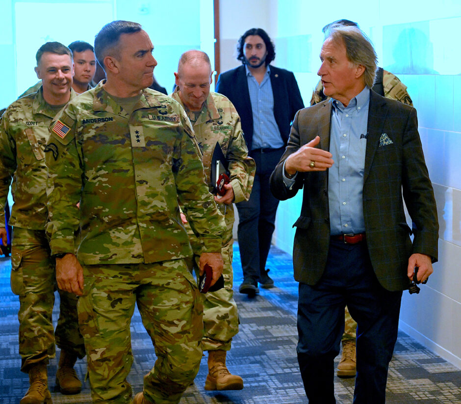 Fort Bragg commanding general tours FTCC, visits programs serving large ...