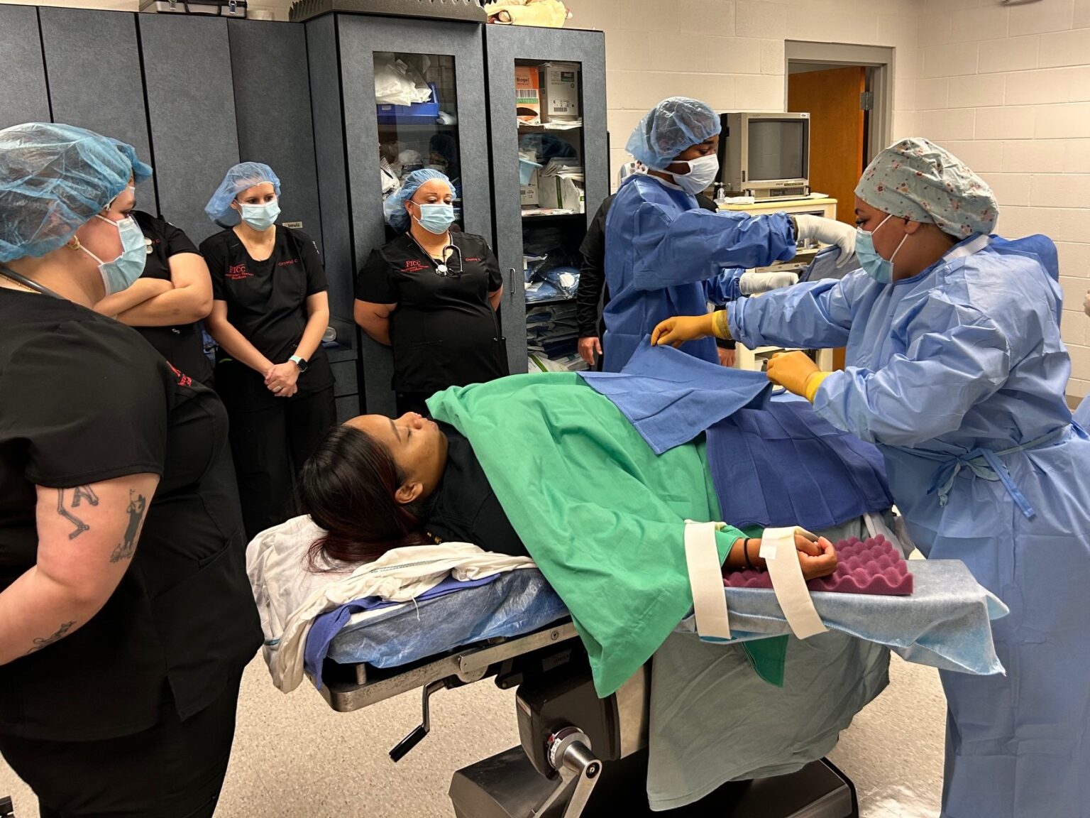 Allied Health and Nursing students train for real world in mock trauma ...