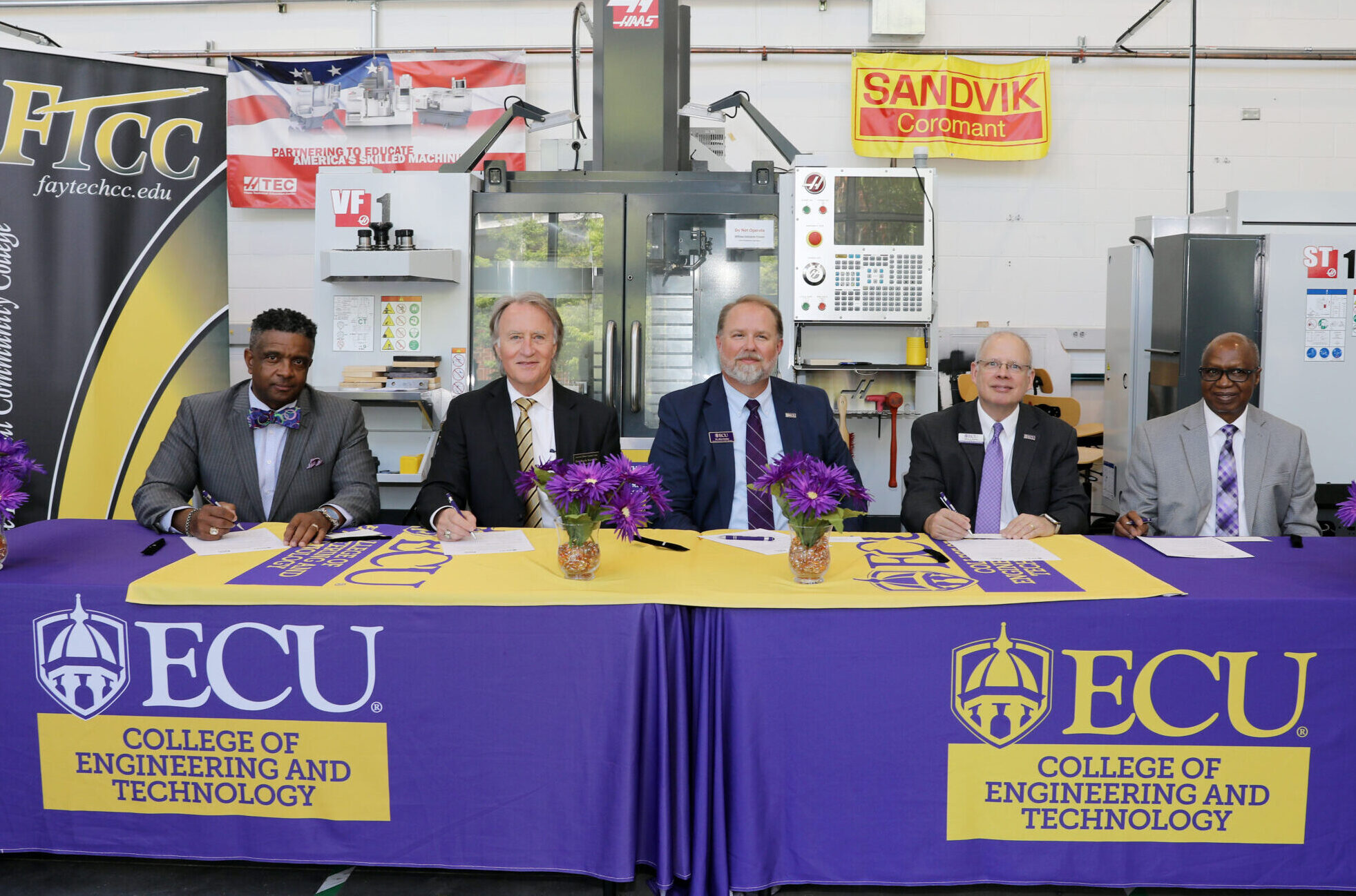 FTCC signs agreement to guarantee grads admission to ECU’s Bachelor of ...