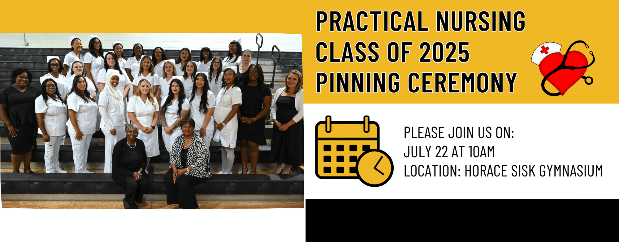 Practical Nursing Pinning Ceremony - Fayetteville Technical Community College