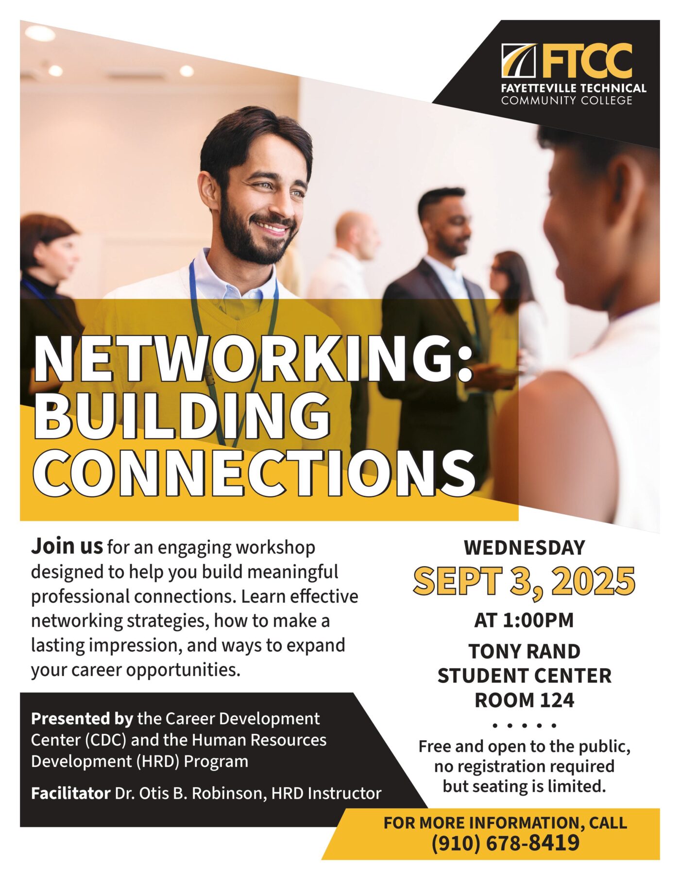 Networking-Building Connections - Fayetteville Technical Community College