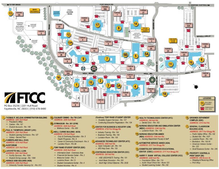 FTCC Campus - Fayetteville Technical Community College