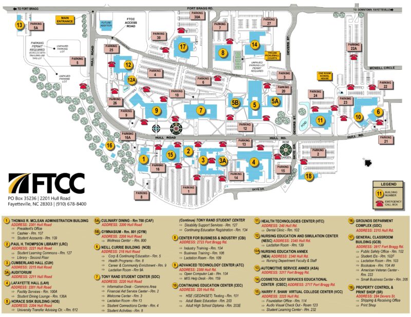 FTCC Campus - Fayetteville Technical Community College