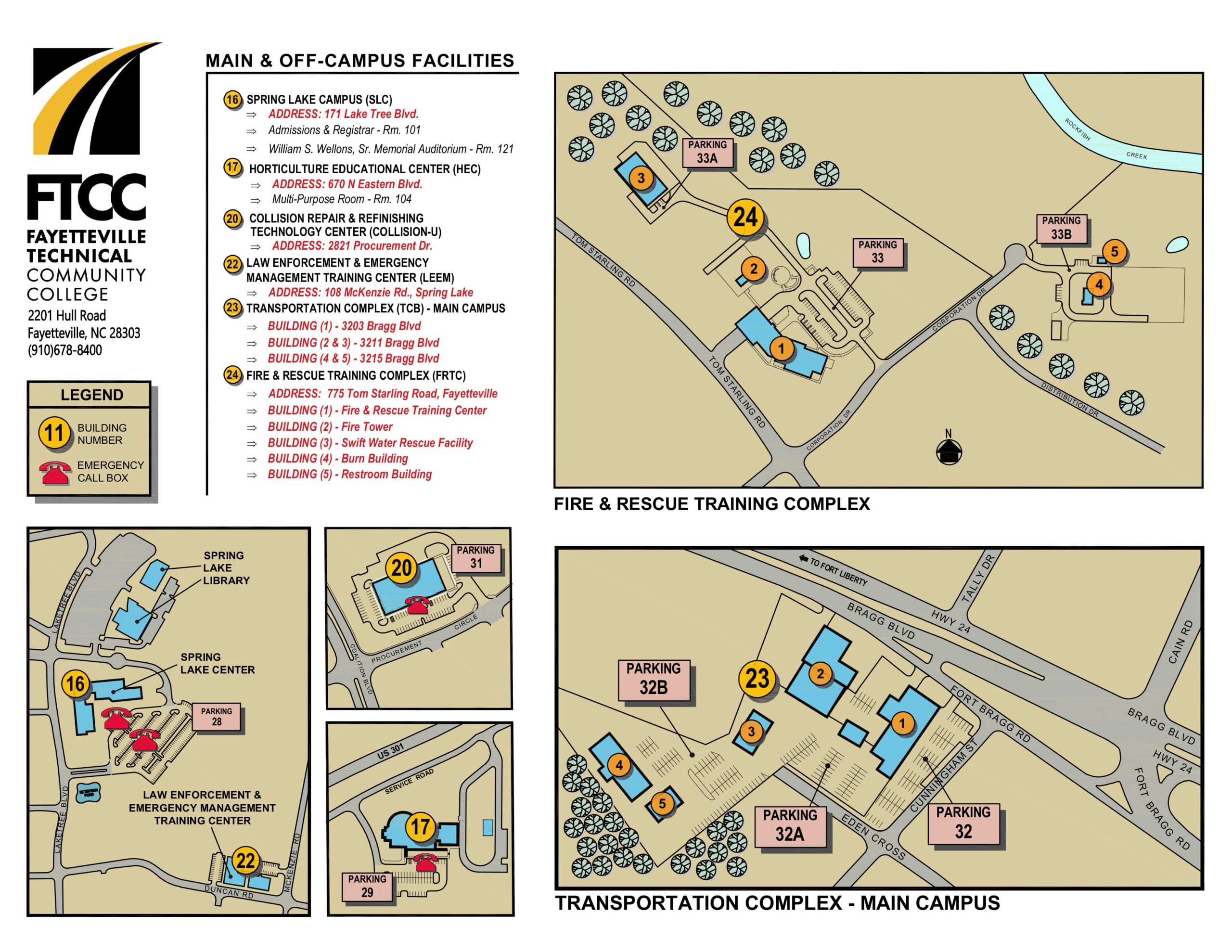 FTCC Campus - Fayetteville Technical Community College