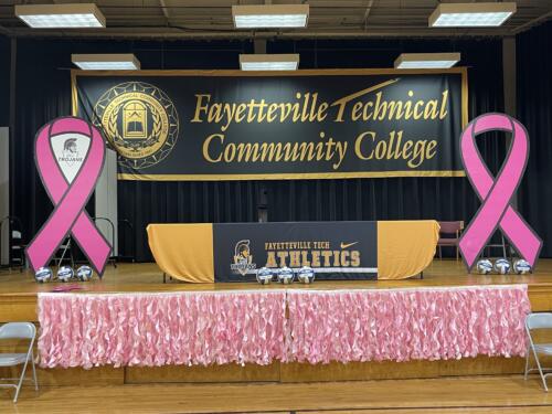 Volleyball- Dig Pink - Fayetteville Technical Community College