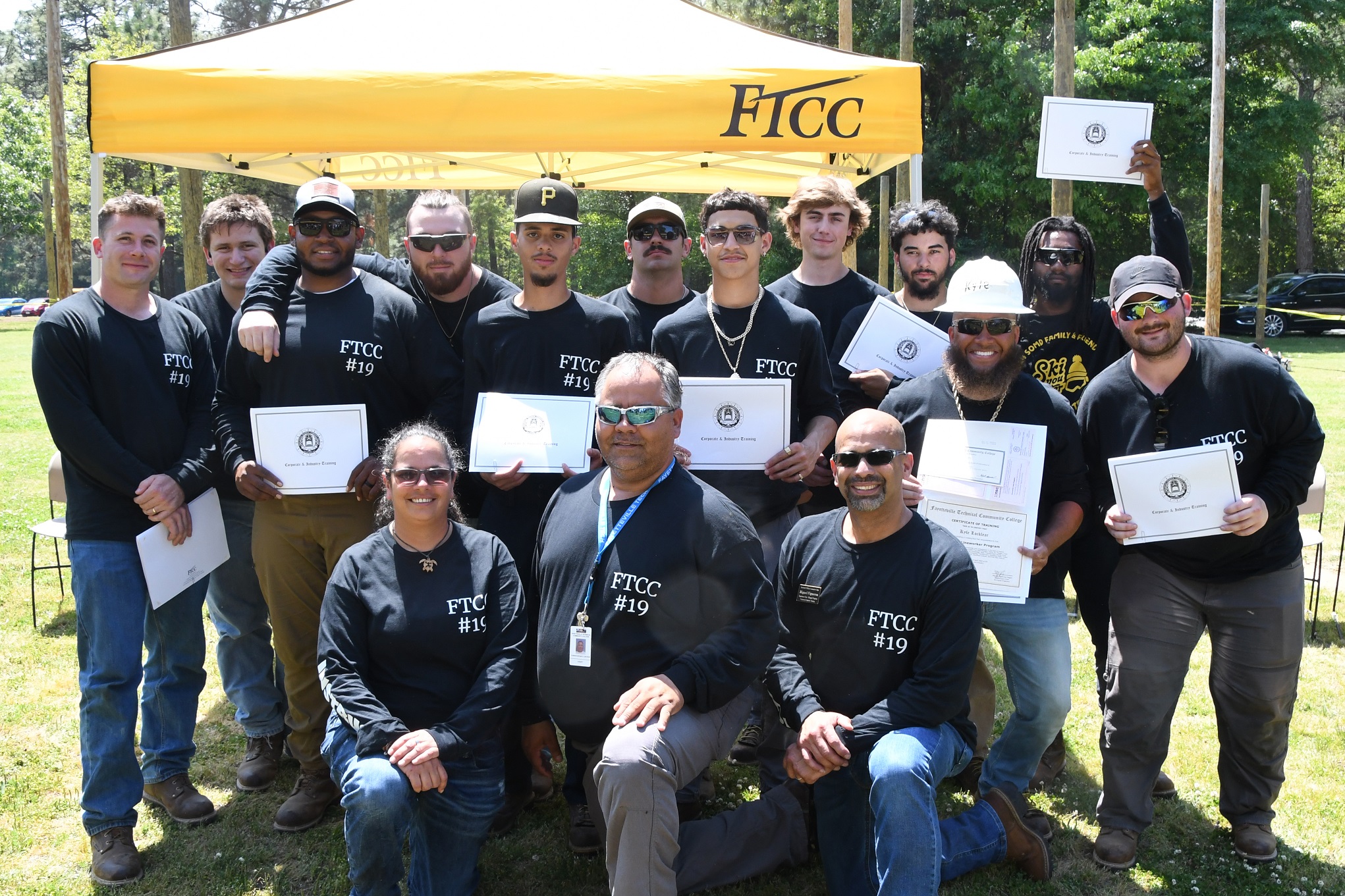 Photos: Basic Lineworker Course Graduation - Fayetteville Technical Community College
